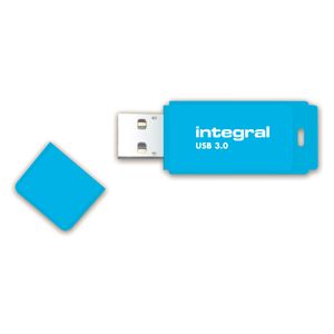 USB-stick 3.0 Integral 128GB neon blauw