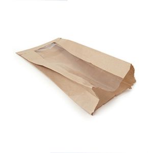 Vensterzak natronkraft 16cm x 10cm x 48cm 40gr / m2